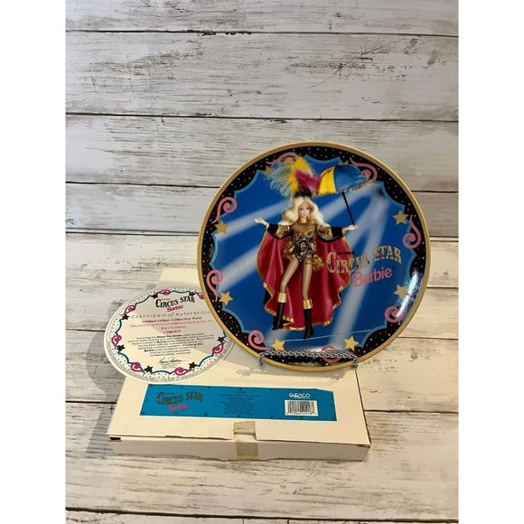 Barbie | Accents | Barbie Circus Star Limited Edition Plate | Poshmark